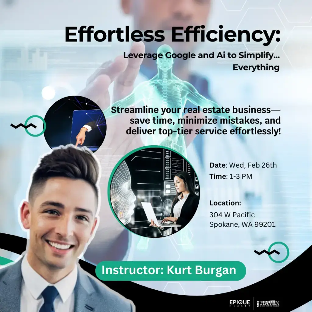 Effortless Efficiency - A Google and AI Class - Haven Group | Epique Realty